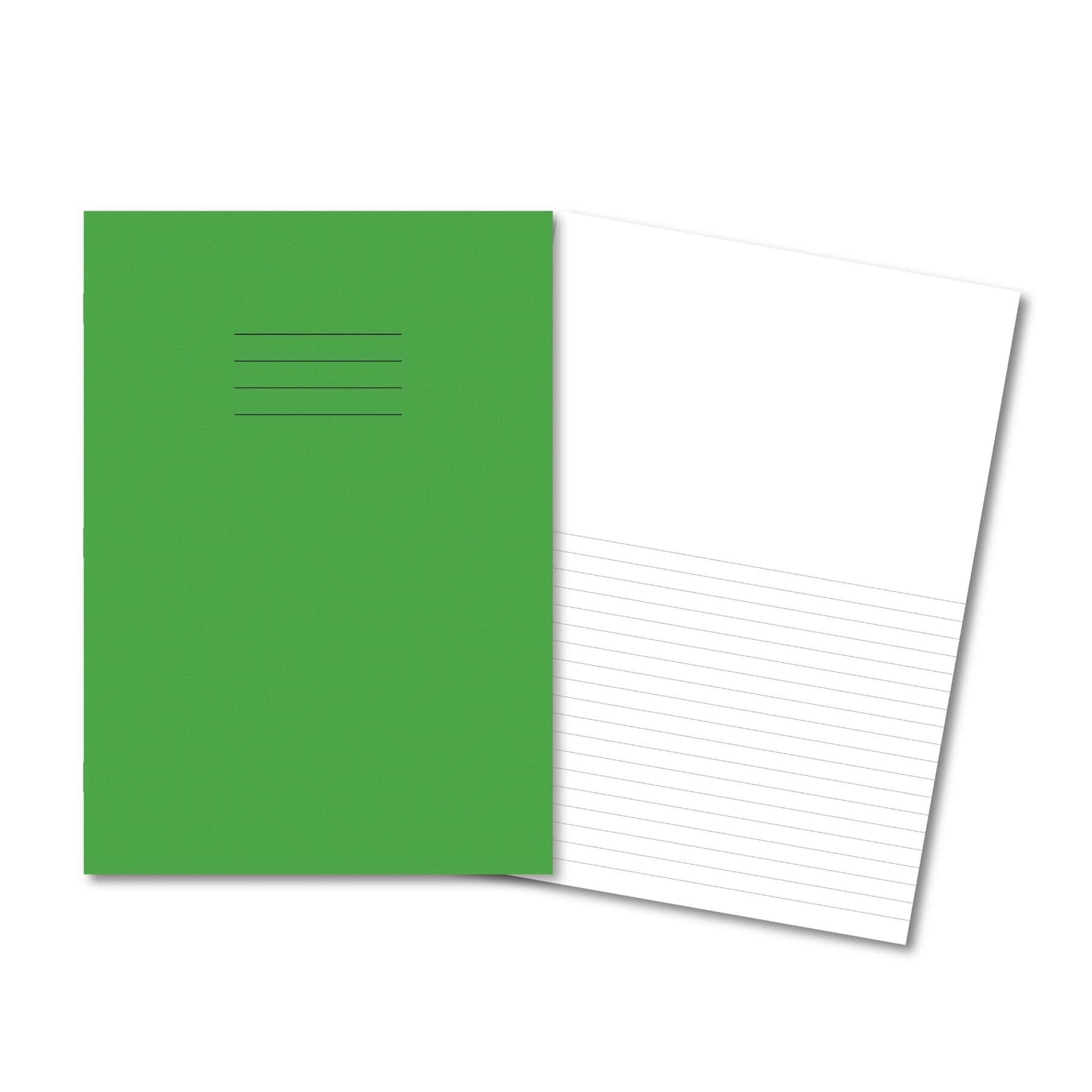 Classic Exercise Book A4 48 Pages Top Blank / Bottom 8mm Ruled - Light ...