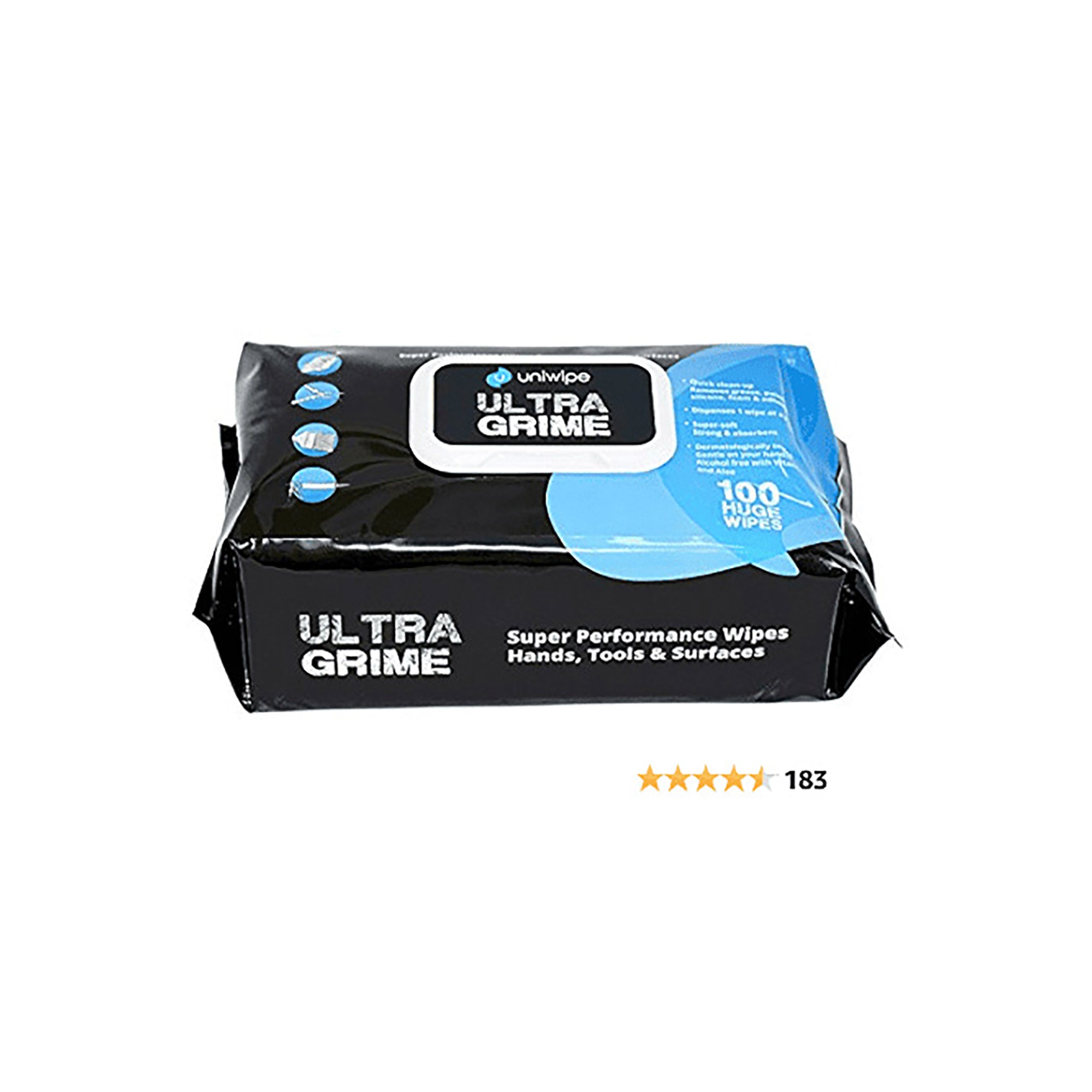 Uniwipe Ultra Grime Wipes Pk100 – Forward Education