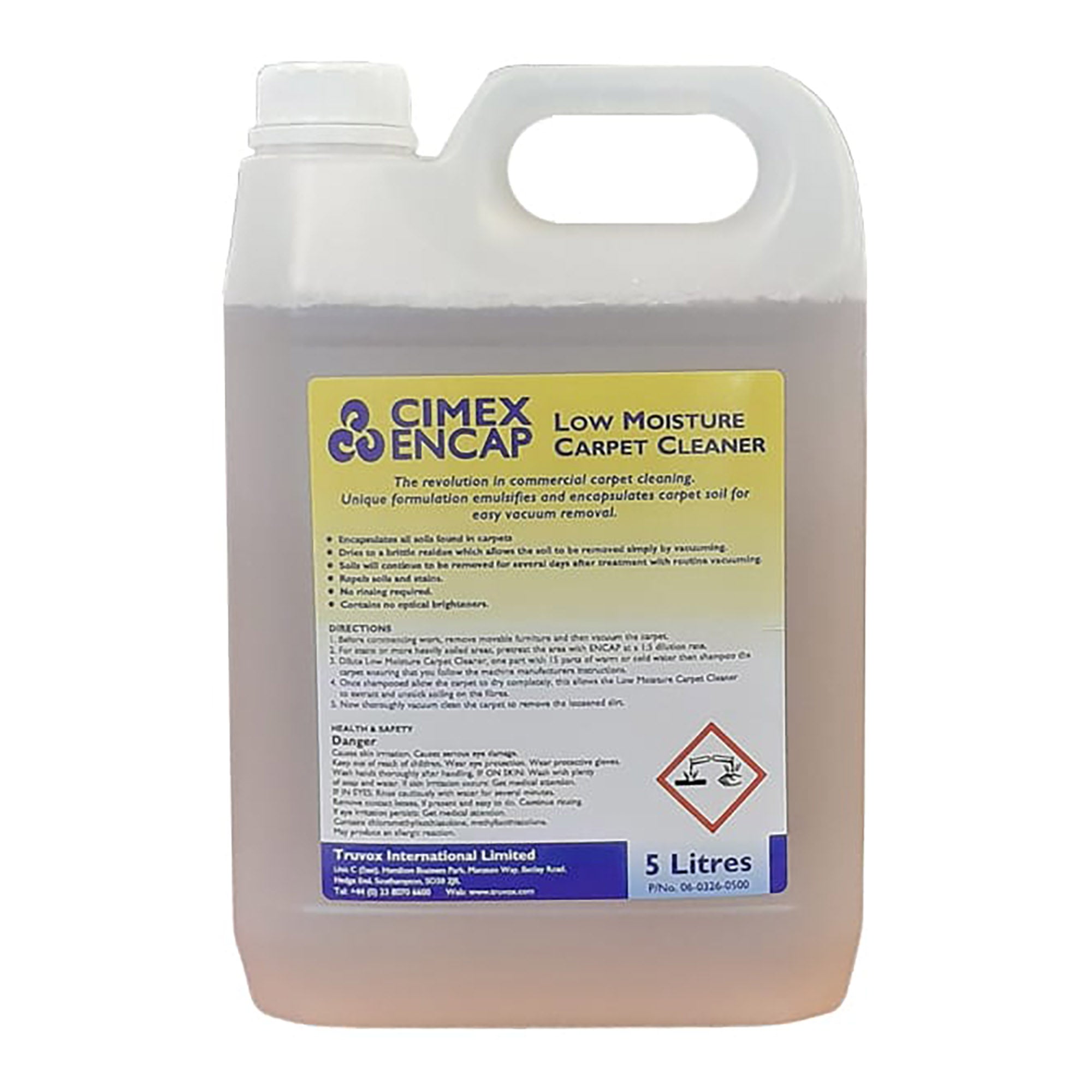 Cimex Encap Low Moisture Carpet Cleaner 5L – Forward Education
