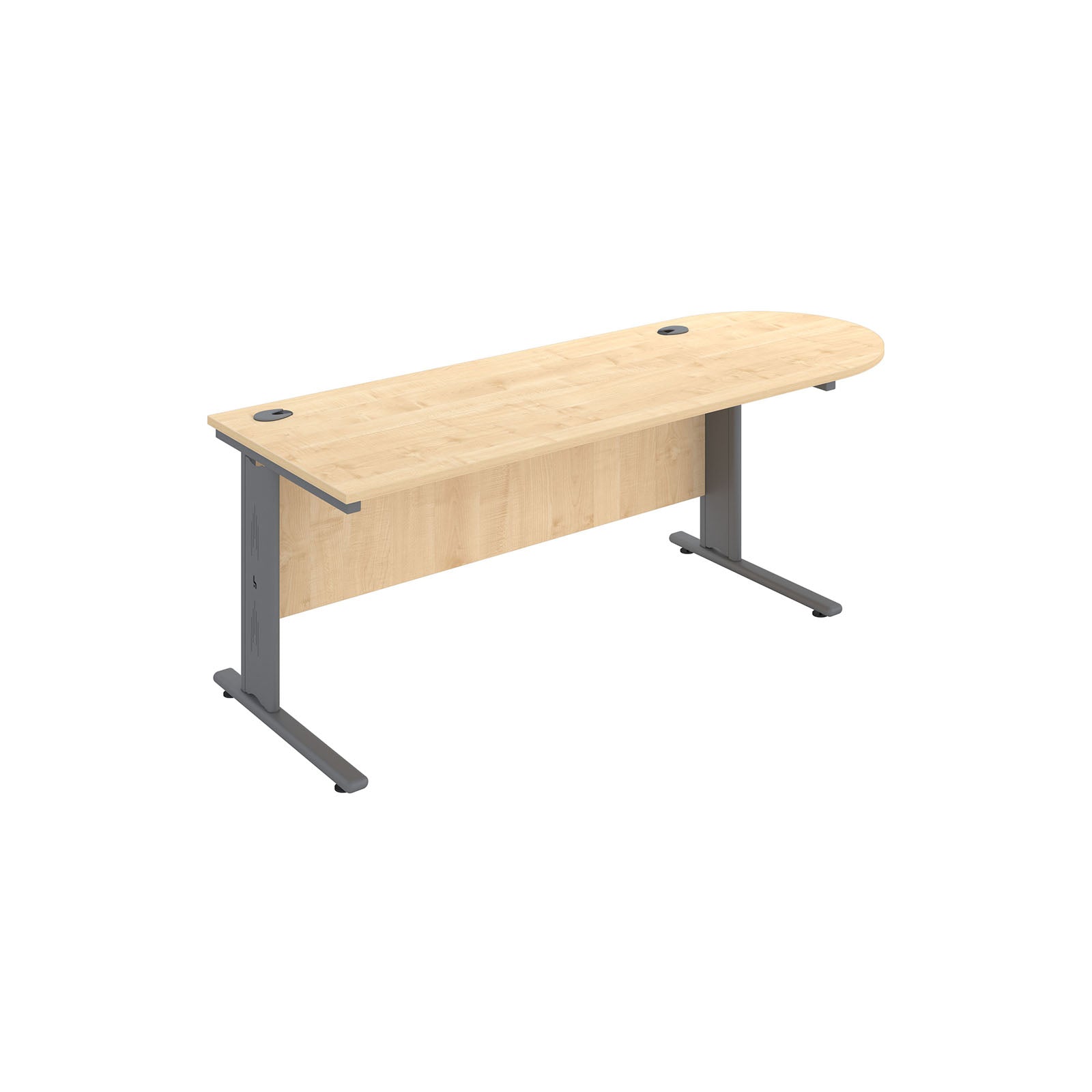 Sienna Executive Wire Managed D Ended Desk – Forward Education