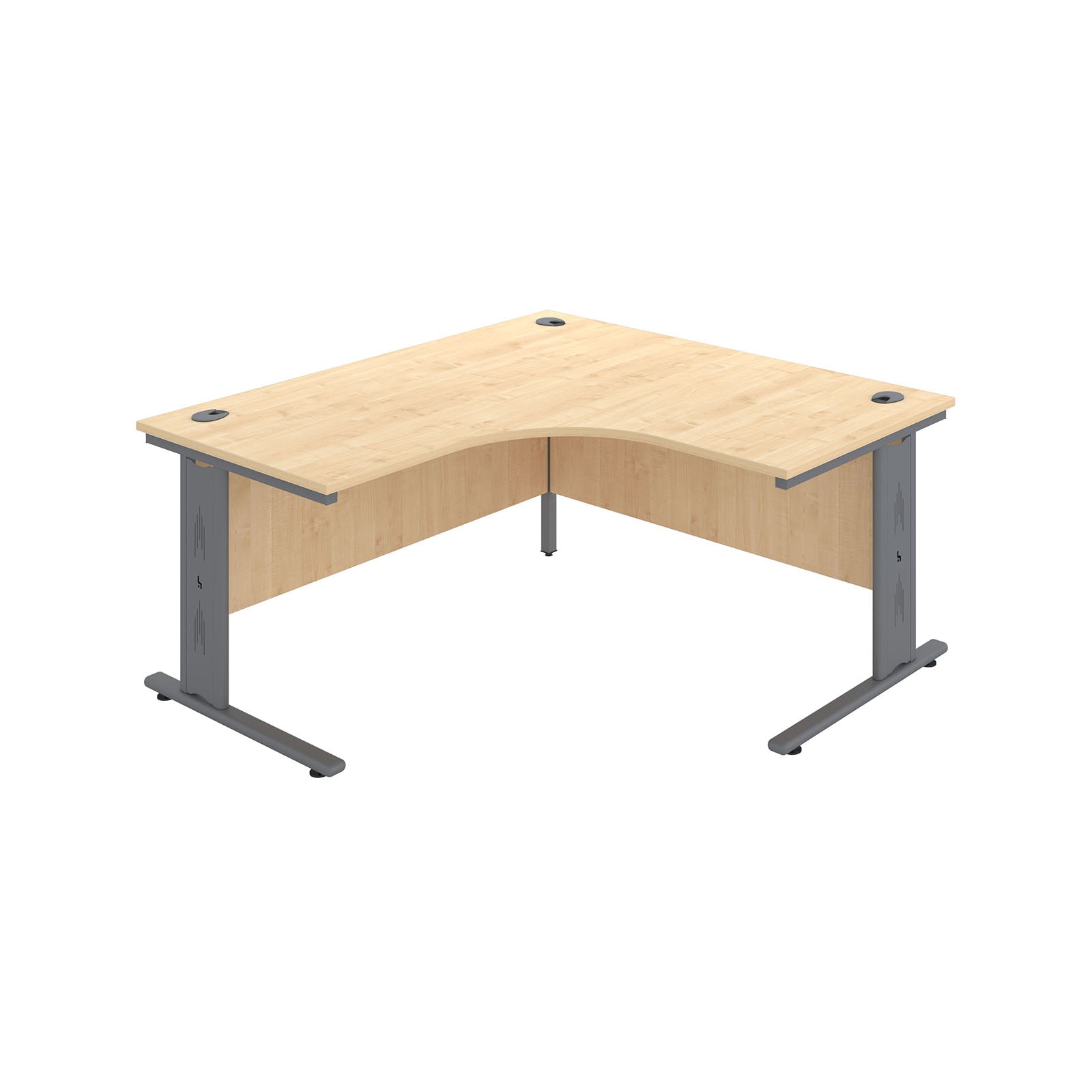 Sienna Executive Wire Managed Symmetrical Desk – Forward Education
