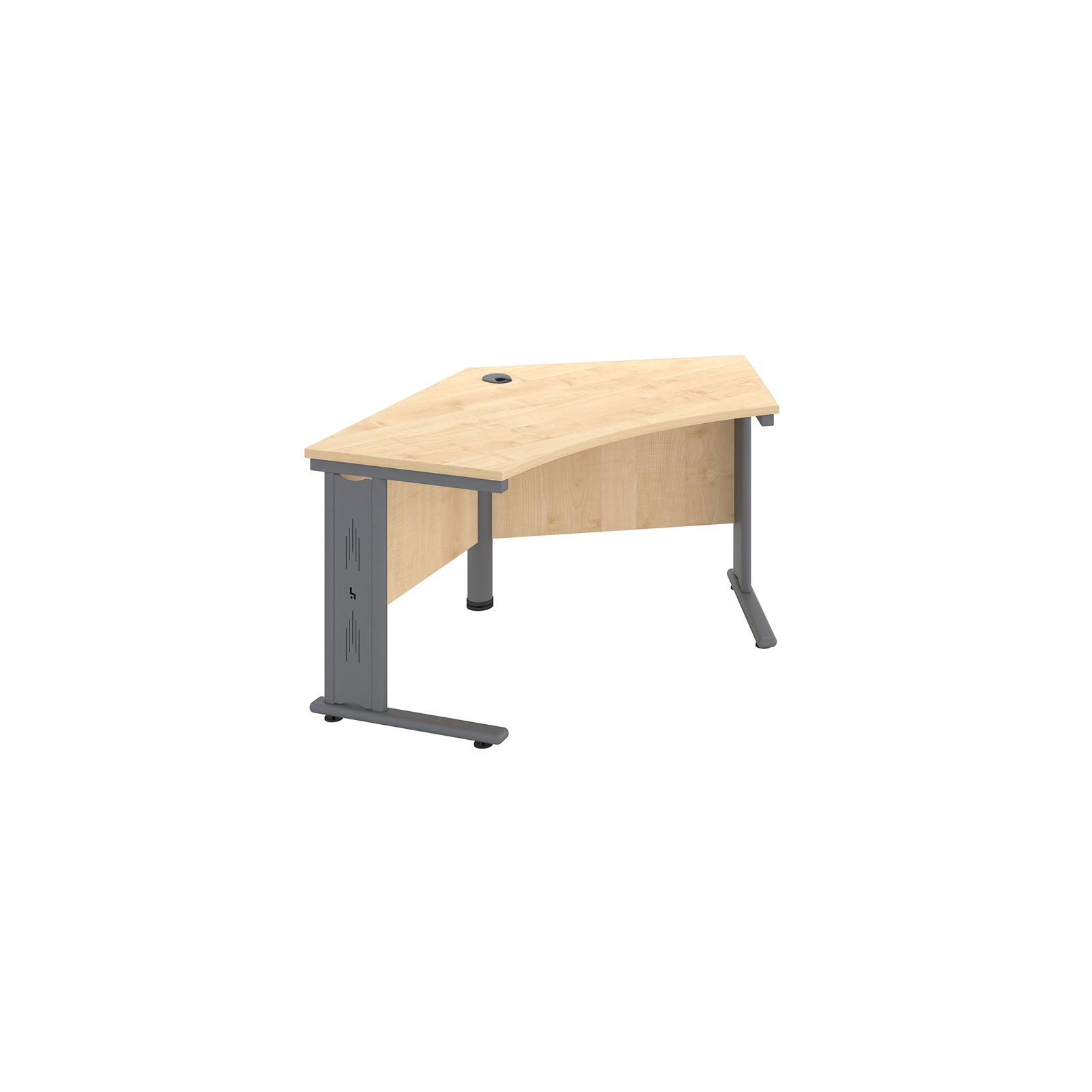 Sienna Executive Wire Managed 120° Core Unit Desk – Forward Education