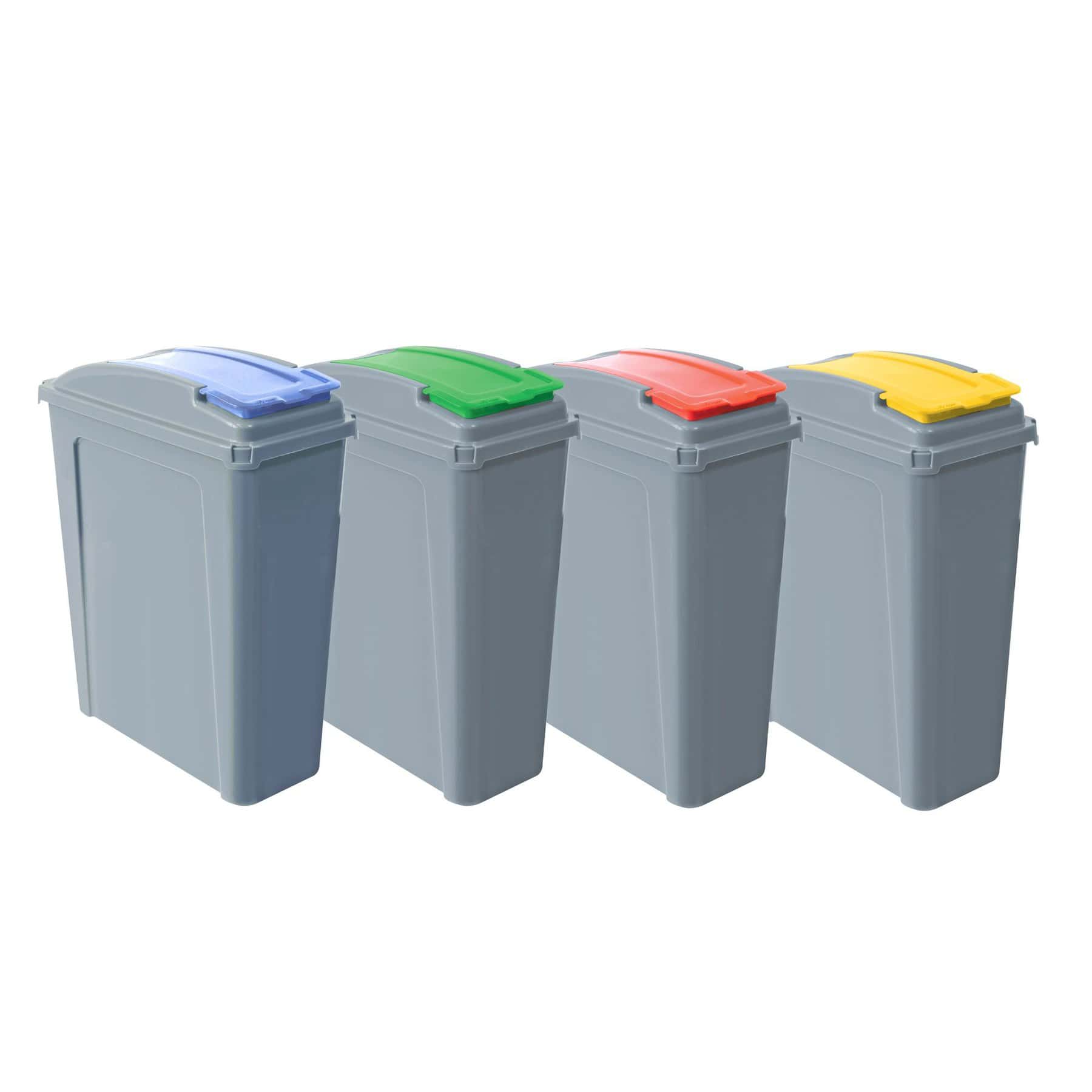 Value Waste Recycling School Bin & Lid 25L – Forward Education