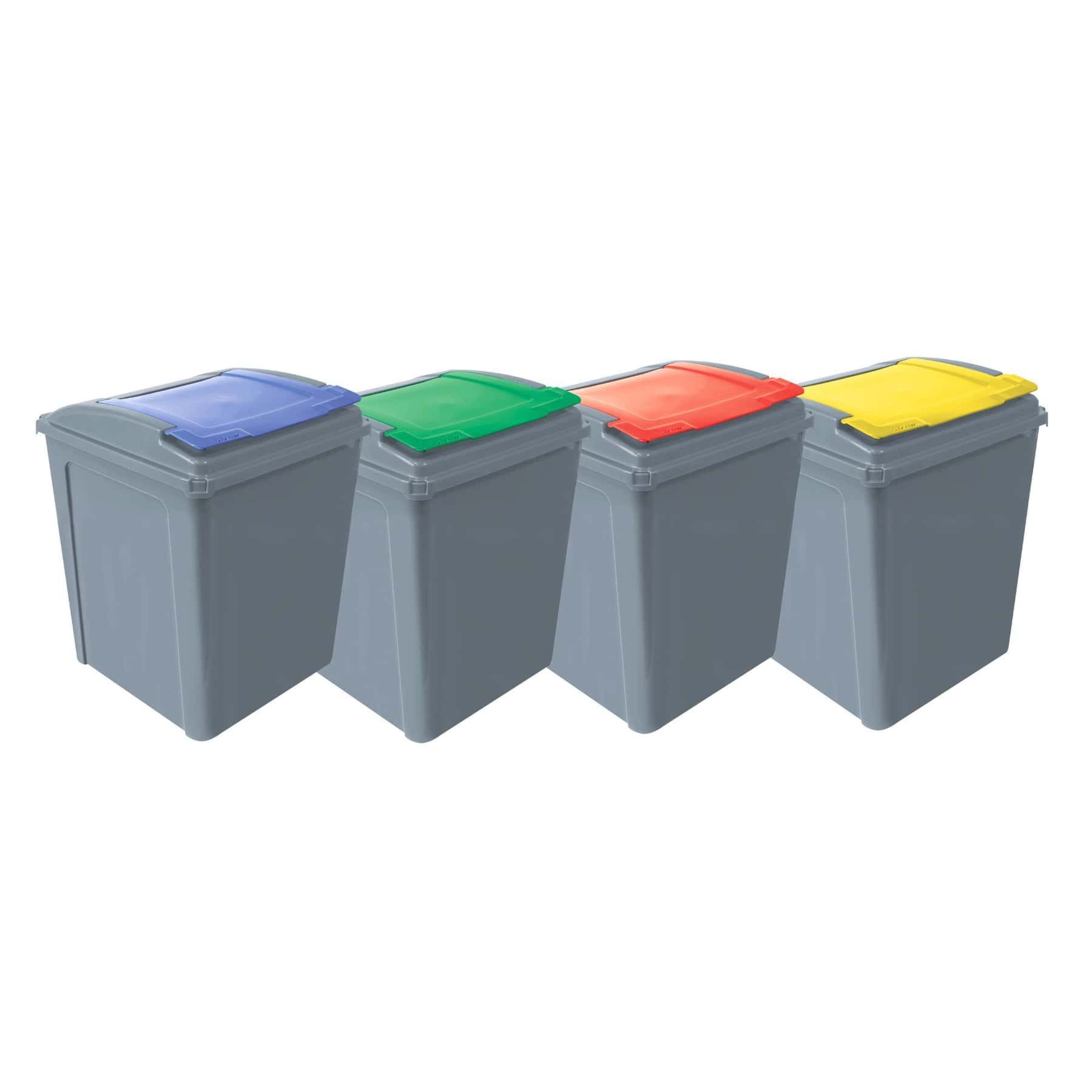 Value Waste Recycling School Bin & Lid 50L – Forward Education